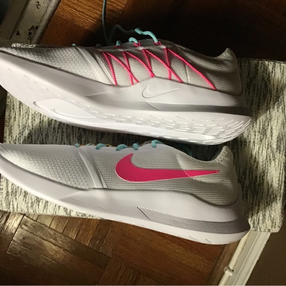 Nike | Shoes | New No Box Nike Vtr Womens Running Shoes At43452 Size 75 White Pink Aqua | Poshmark